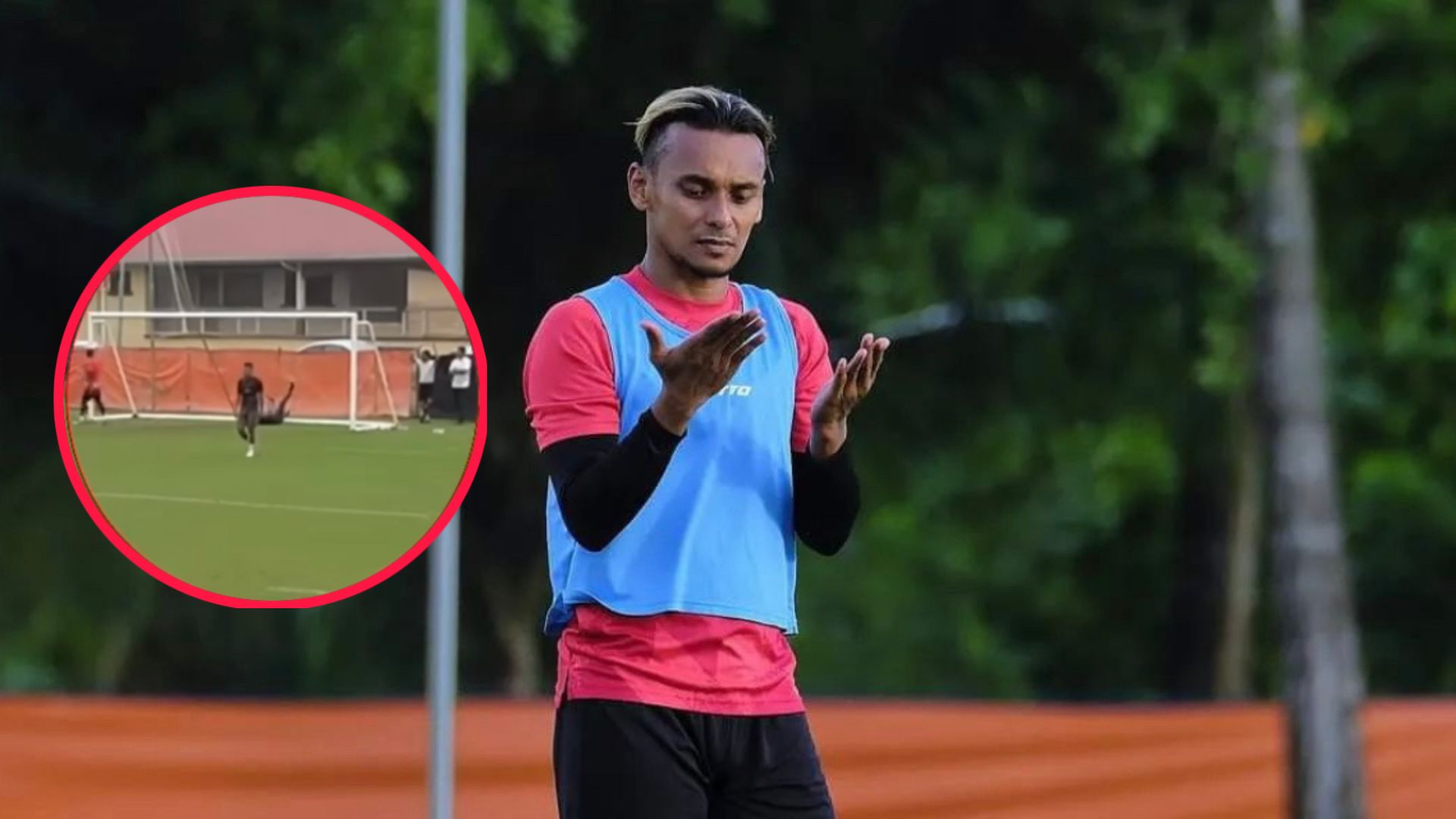 Amri Yahyah Buat Hal Lagi, 'Terciduk' Semasa Sesi Latihan