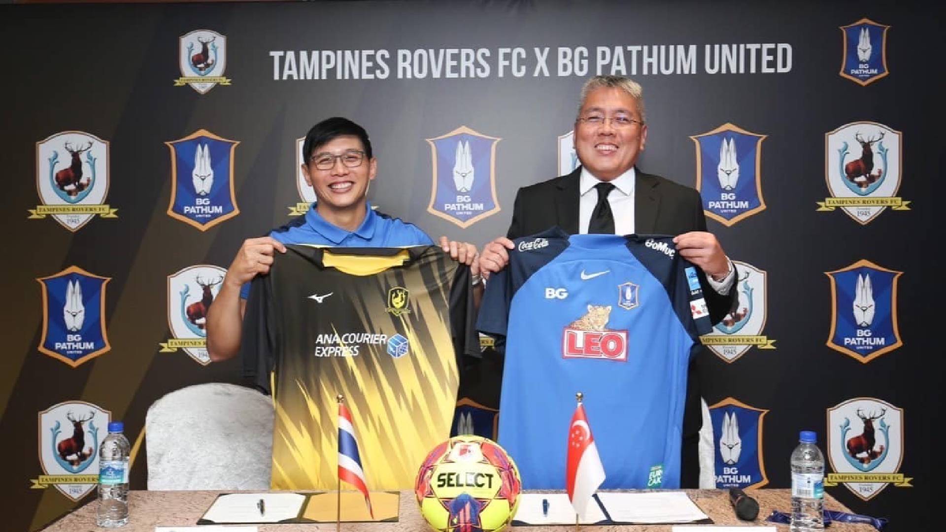 Tampines Rovers Berwajah Baru, Jalin Kerjasama Dengan BG Pathum