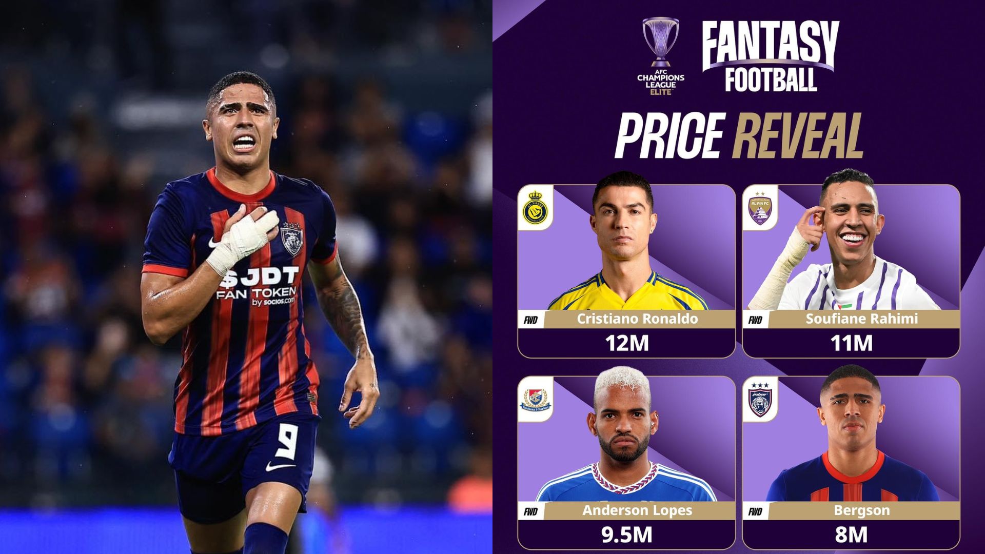 Cristiano Ronaldo & Bergson Jadi Muka Depan ACLE