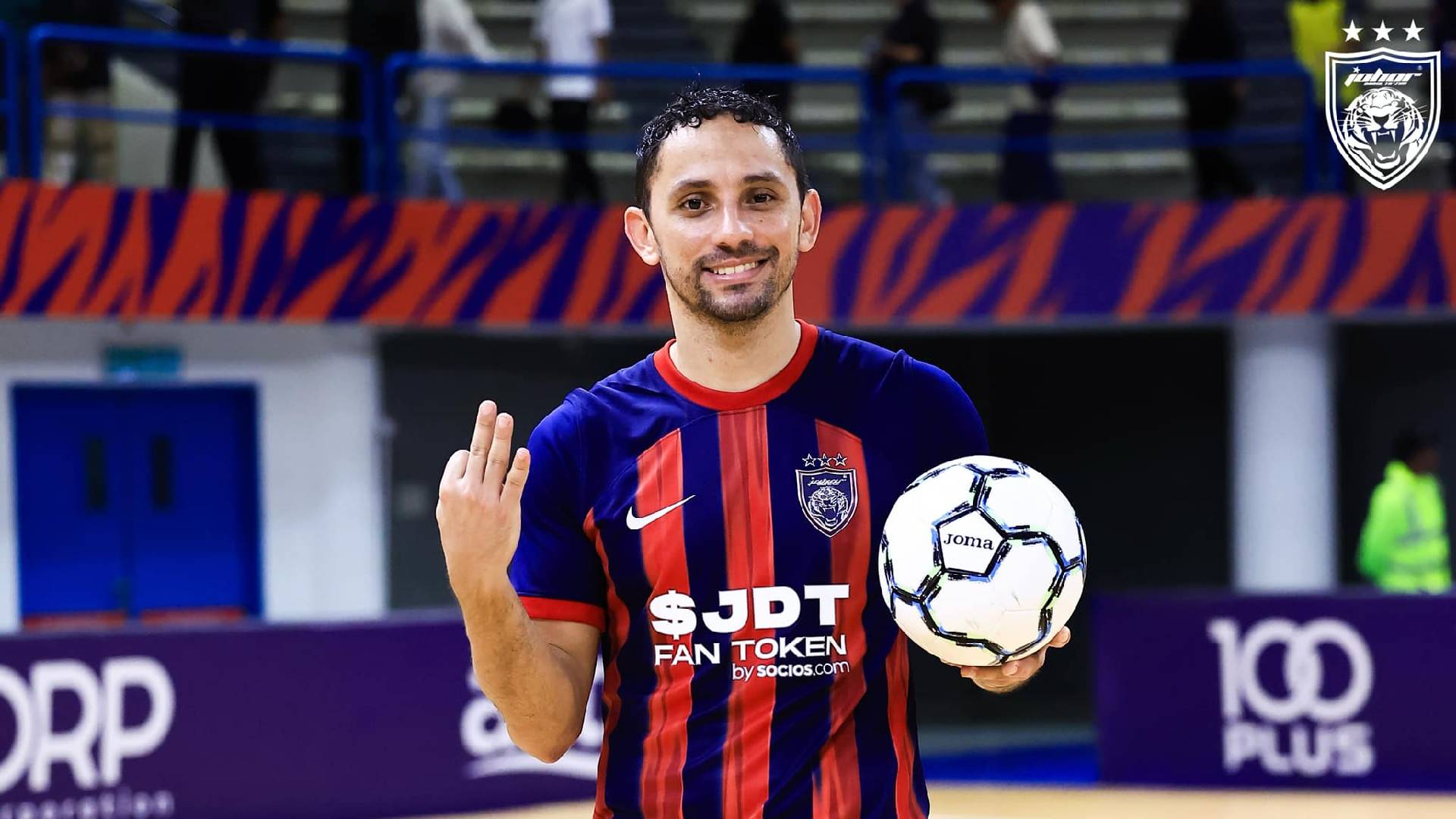 Caio Cesar Tersenyum Lebar Bantu JDT Menang Besar