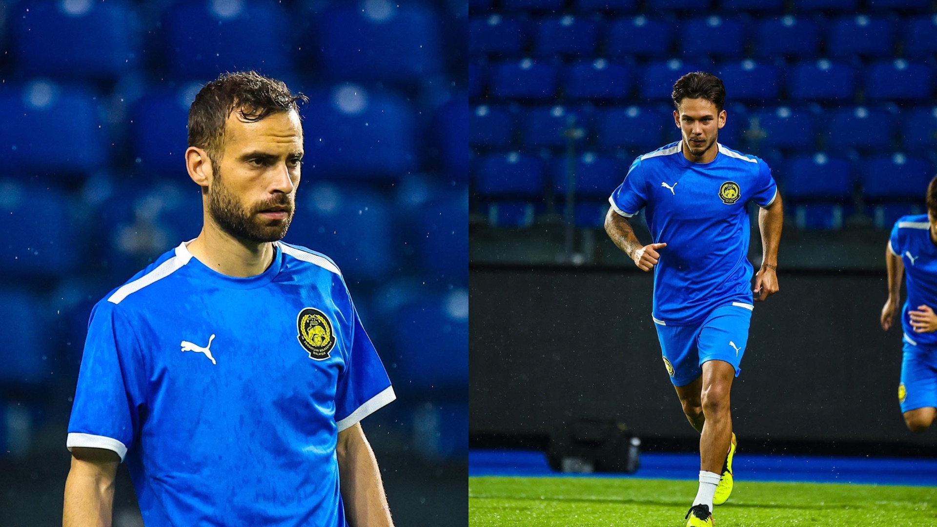 Hector Hevel & Gabriel Palmero Turun Ke Sesi Latihan Harimau Malaya