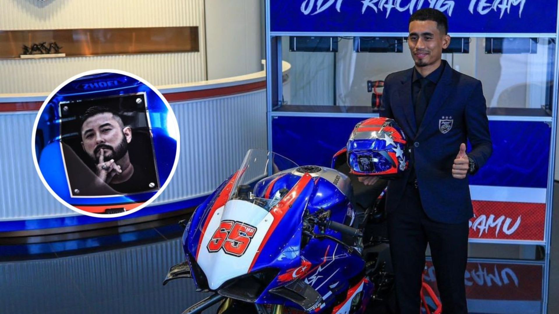 Wajah TMJ Terpapar Pada Jentera Baru Hafizh Syarin