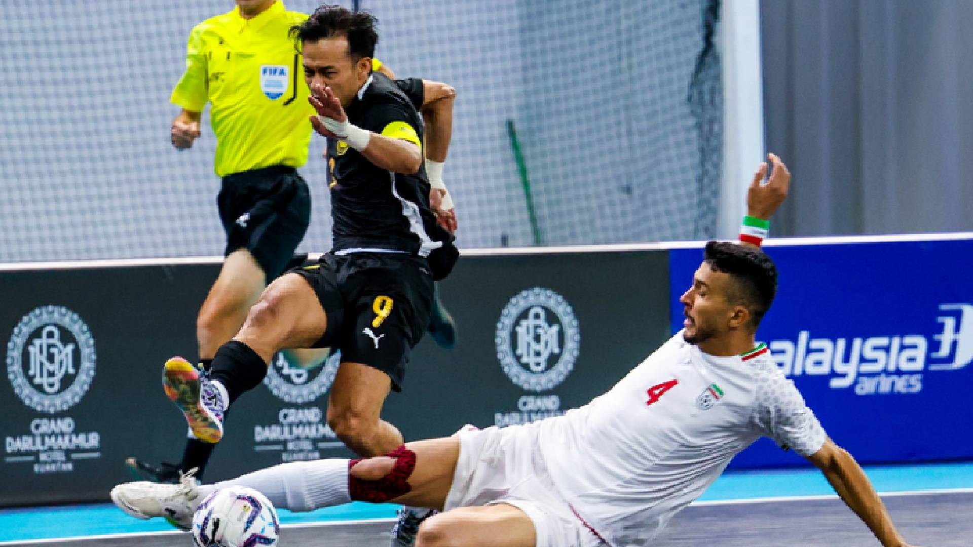 Kelayakan Piala Asia Futsal: Malaysia Tewas Kepada Iran