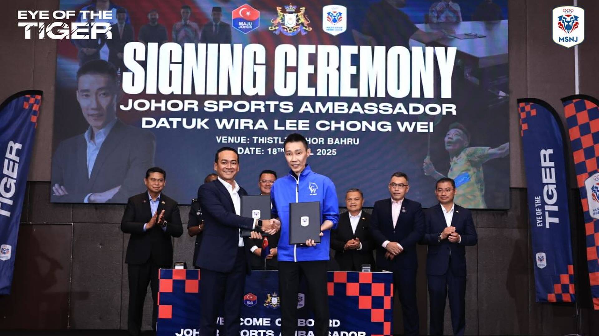 Lee Chong Wei Jadi Duta Sukan Johor