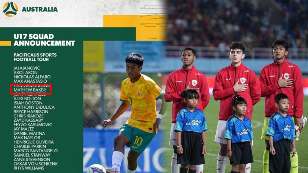 Matthew Baker Resmi Dipanggil Timnas Australia U-17