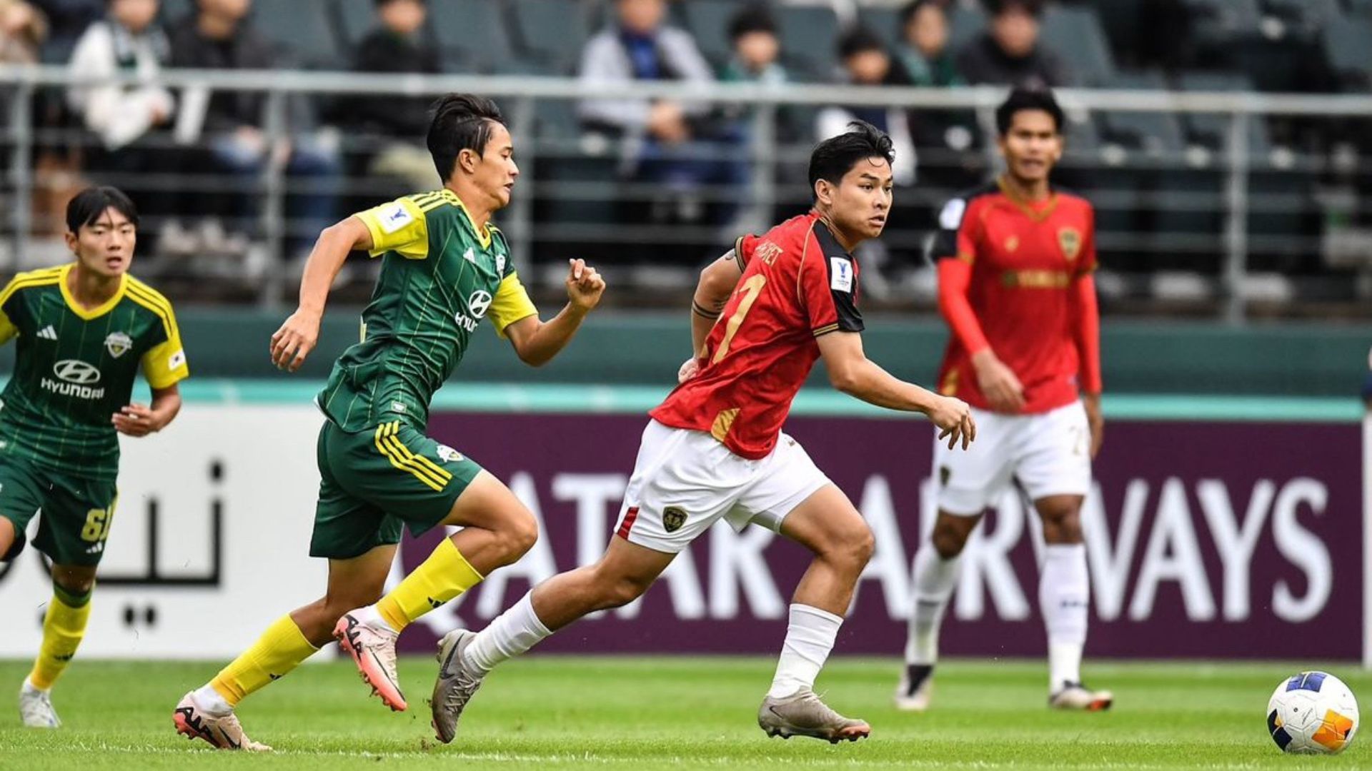 ACL2: Jeonbuk Hyundai Belasah Muangthong United Tanpa Belas Kasihan