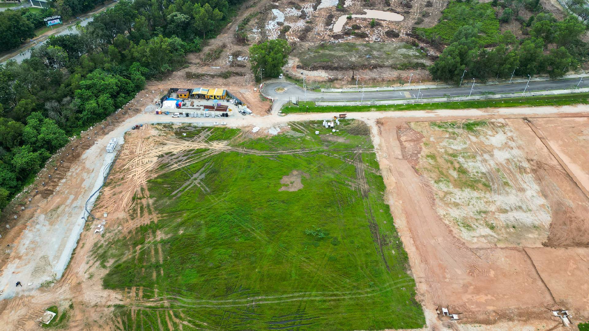 Pembinaan Pusat Latihan Kebangsaan Makin Rancak