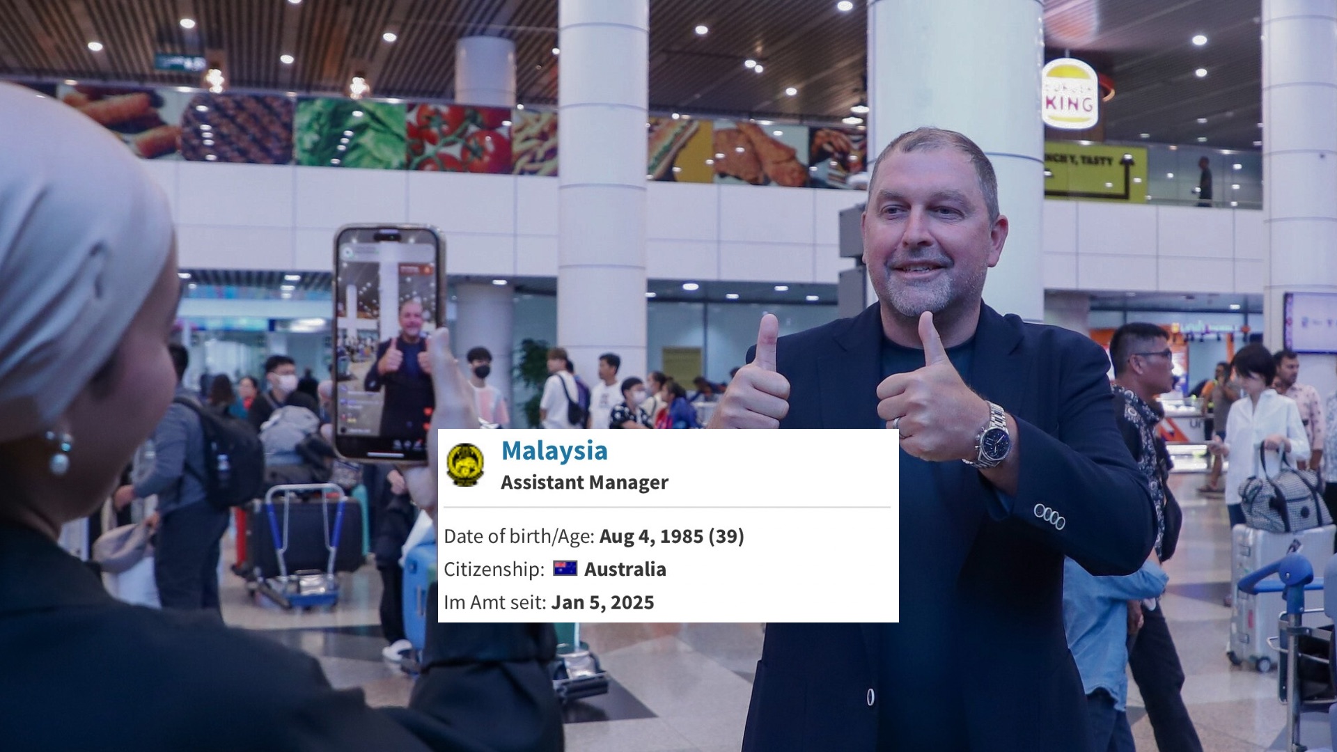 Profil 'Orang Kuat' Peter Cklamovski Bocor Di Transfermarkt