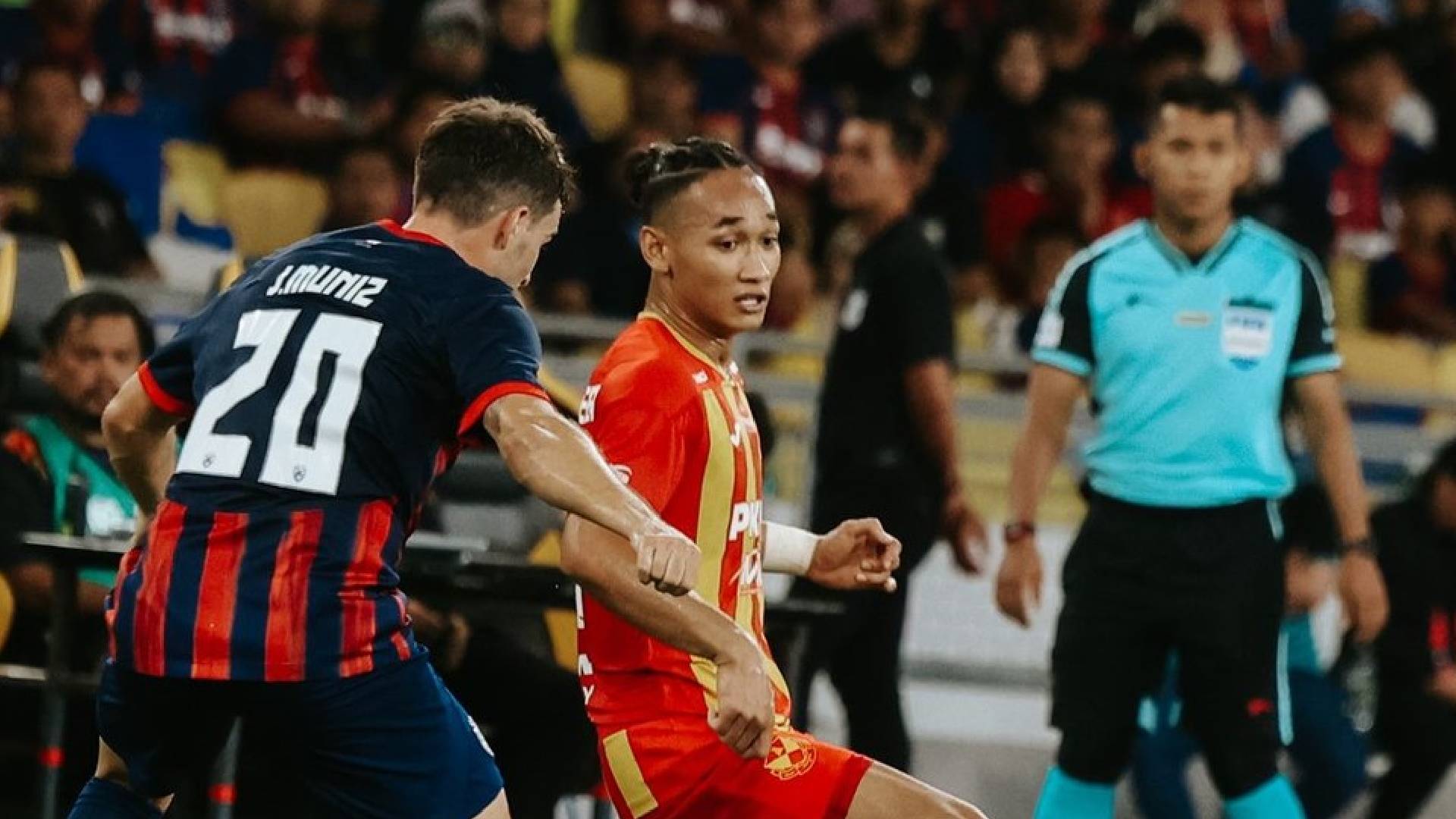 Liga Super: JDT Tinggal Selangor 2-0 Babak Pertama