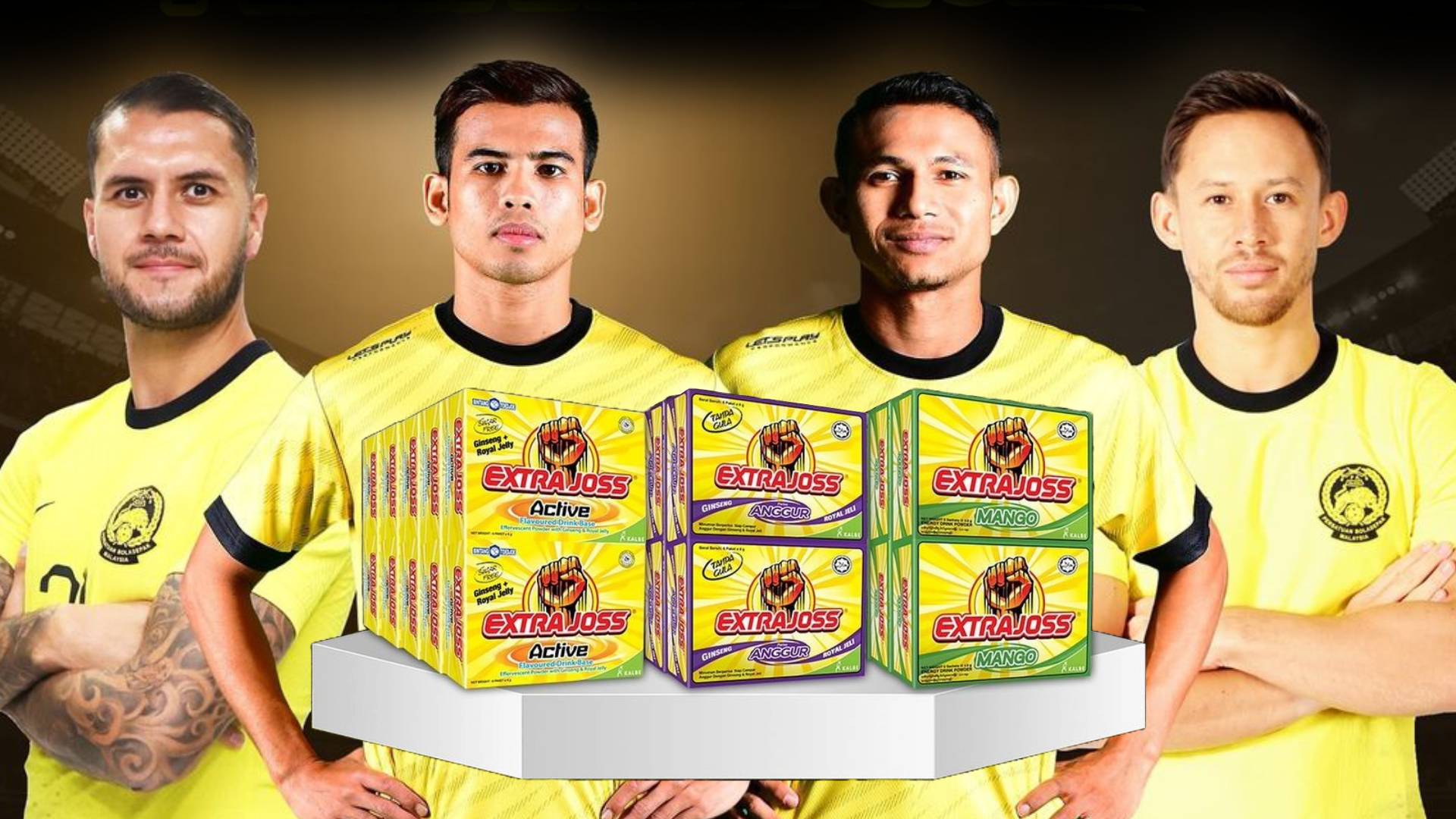 Formulasi 3 Bahan Utama Extra Joss Mampu Pulihkan Rentak Pemain Bola Sepak