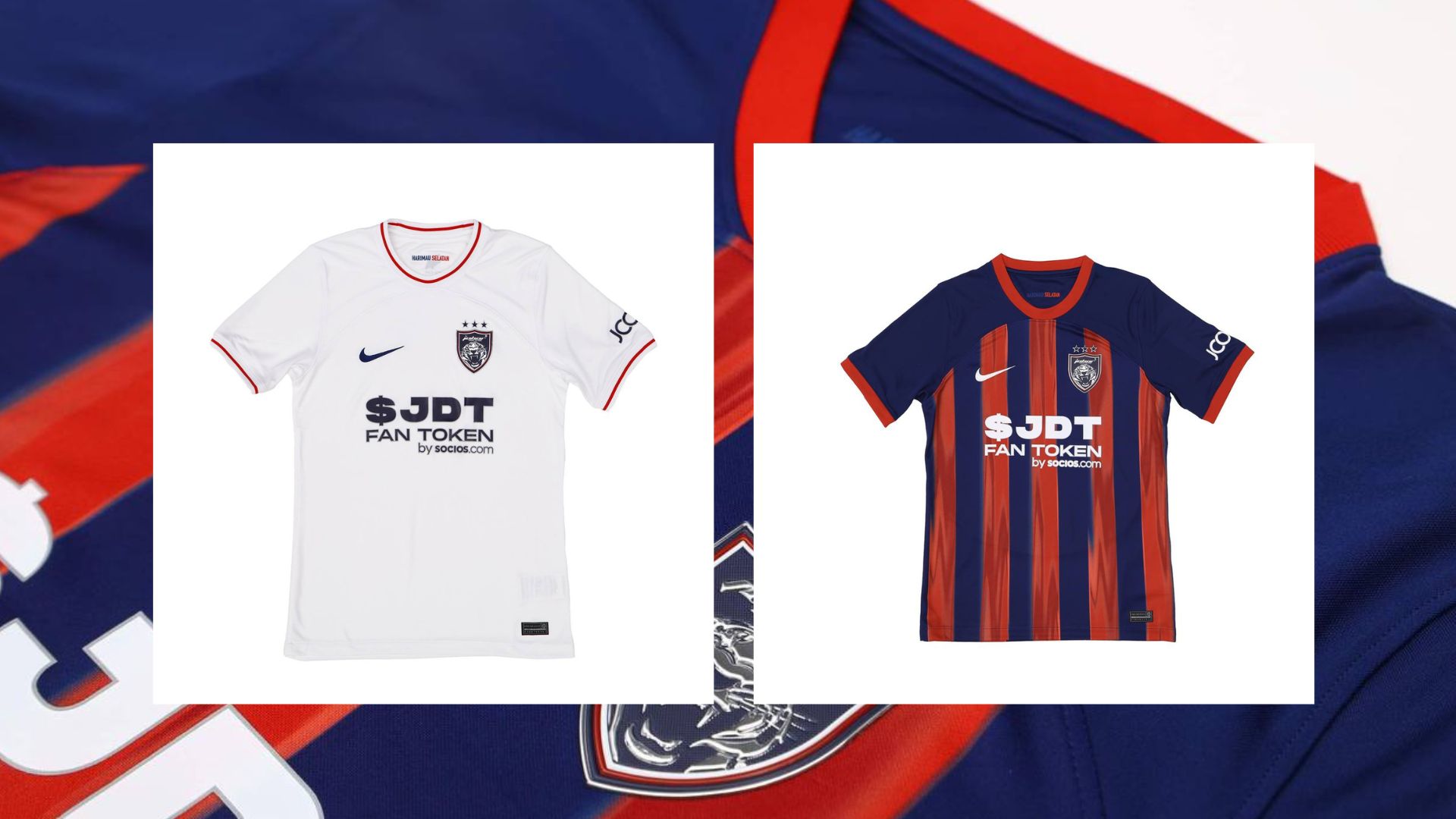 JDT Lancar Jersi 'Home & Away' Musim 2024/25